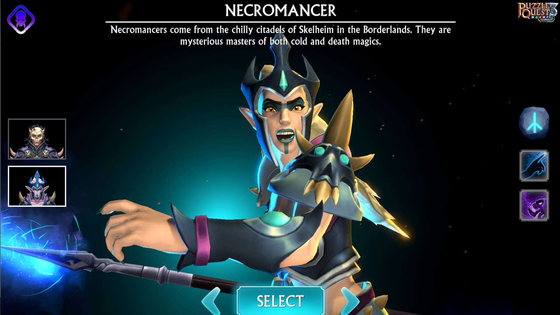 Necromancer: Death Becomes You - Puzzle Quest 3